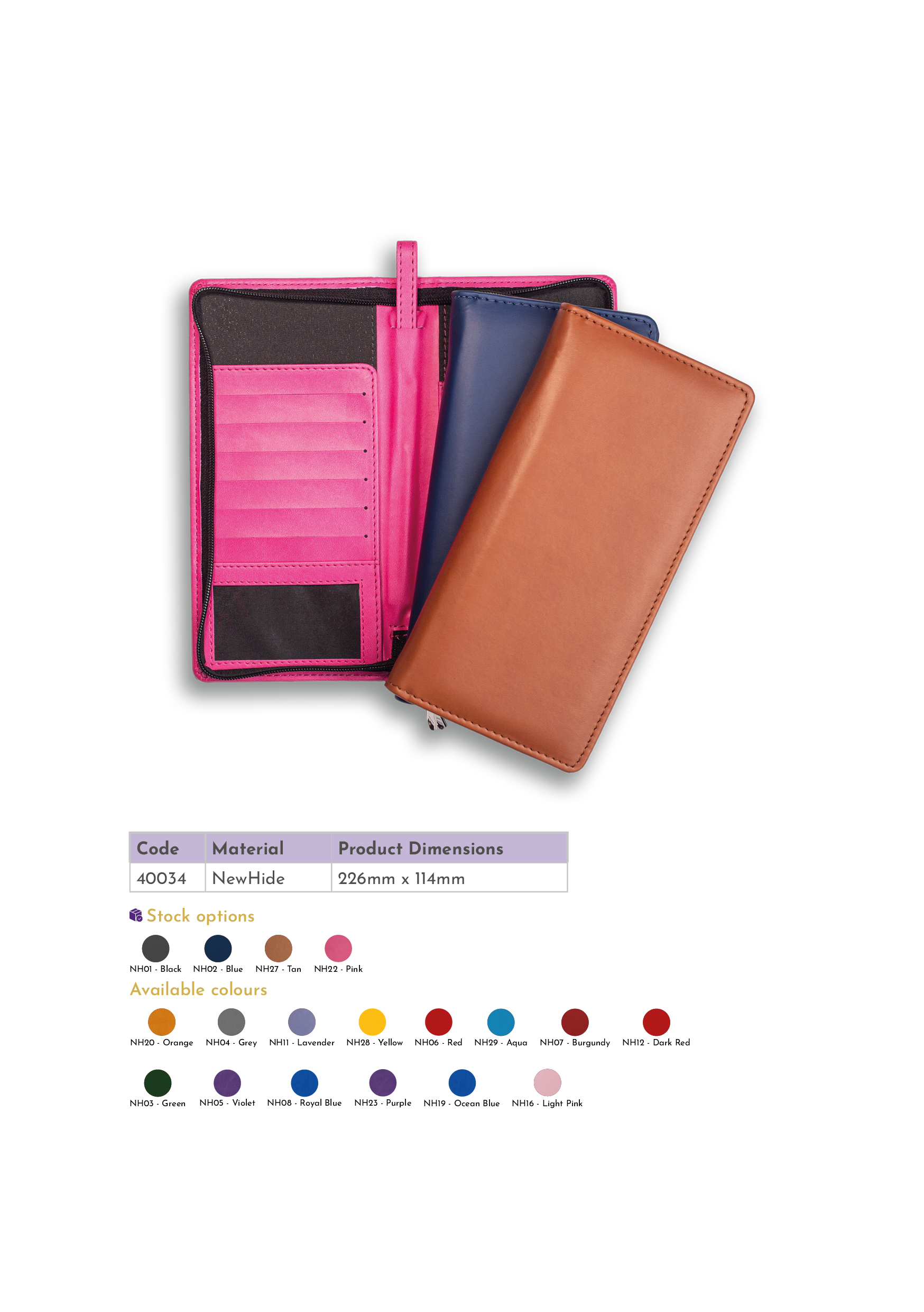 Leather Gifts - Real Leather - Recycled Leather - Vegan Leather